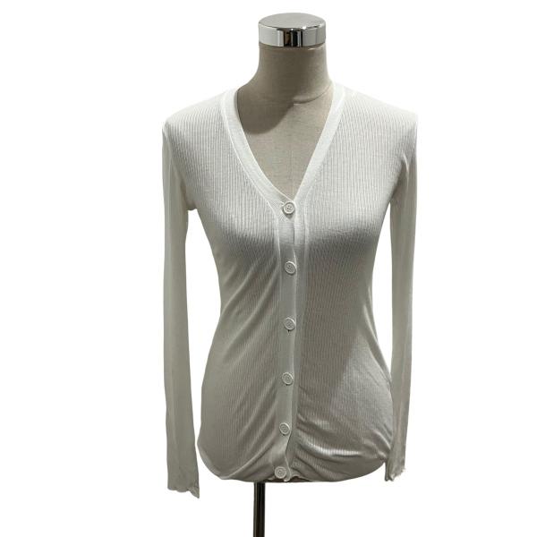 ヨービオトープ yo biotop【Sheer rib V cardigan】 リブカーディガン EEK-04080-4【ランク】「中古品・比較的綺麗な商品」【詳細説明】ヨービオトープの【Sheer rib V cardigan】 リブカー...
