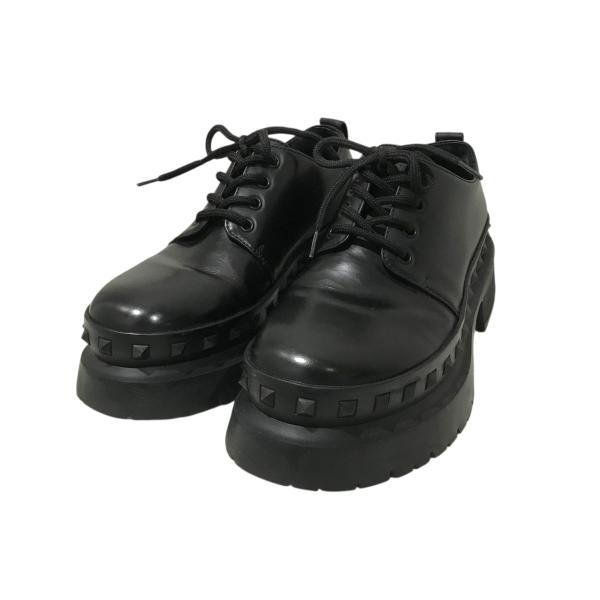ヴァレンティノ・ガラヴァーニ VALENTINO GARAVANI【M-way Rockstud Derby】 レザーシューズ S3H32Y2【ランク】「中古品・比較的綺麗な商品」【詳細説明】ヴァレンティノ・ガラヴァーニの【M-way Ro...
