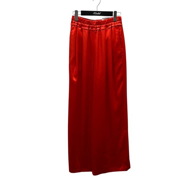 エンフォルド ENFOLD25AW  【GATHER WIDE-TROUSERS】 イージーパンツ 300IA631-1401【ランク】「新古品・タグ付きや未使用に近いUSED品」【詳細説明】エンフォルドの25AW  【GATHER WID...