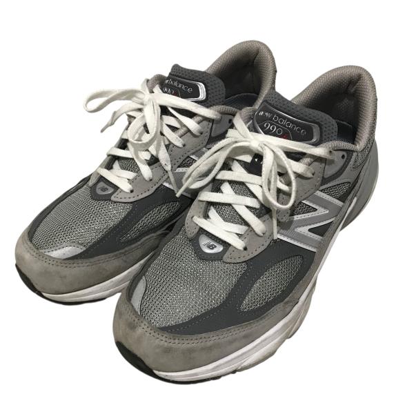 ニューバランス NEW BALANCEスニーカー M990GL6【ランク】「中古品・比較的綺麗な商品」【詳細説明】ニューバランスのスニーカー M990GL6です。【M/L/U】メンズ【表記サイズ】27【詳細サイズ】全高　　　：約11ｃｍソー...