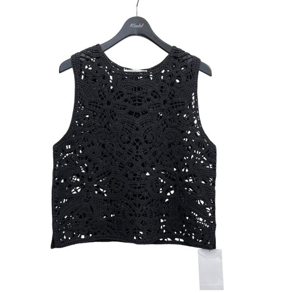 マーマーマー MARMARMARレースベスト【ランク】「新古品・タグ付きや未使用に近いUSED品」【詳細説明】マーマーマーのレースベストです。【M/L/U】レディース【表記サイズ】表記なし【詳細サイズ】着丈：約48ｃｍ肩幅：約34ｃｍ身幅：...