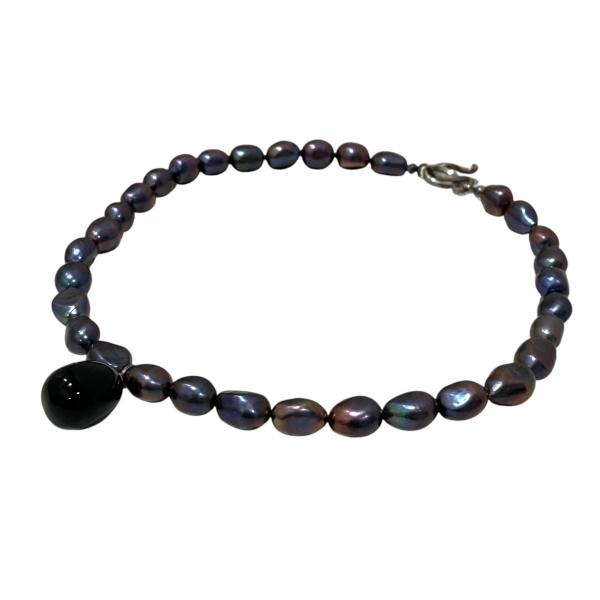 ララガン R．ALAGAN【TSAI NECKLACE】 オニキス　淡水パール【ランク】「中古品・比較的綺麗な商品」【詳細説明】ララガンの【TSAI NECKLACE】 オニキス　淡水パールです。【M/L/U】ユニセックス【詳細サイズ】全長...