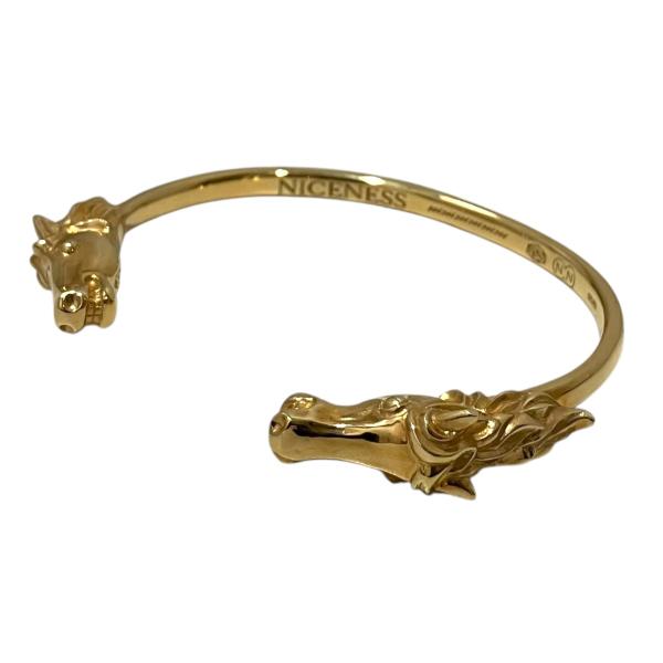 ナイスネス×ワールドリー ワイズ NICENESS×WORLDLY-WISE25AW 【W．BLOW Horse Bangle】 ホースバングル【ランク】「中古品・比較的綺麗な商品」【詳細説明】ナイスネス×ワールドリー ワイズの25AW 【...