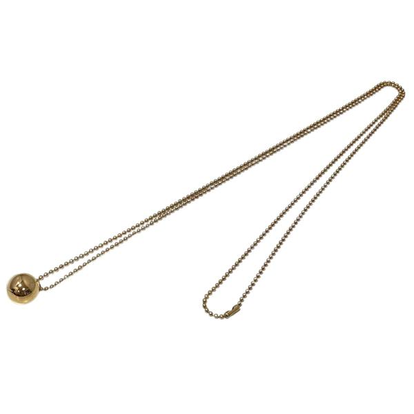 ララガン R．ALAGANボールトップチェーンネックレス【ランク】「中古品・比較的綺麗な商品」【詳細説明】ララガンのボールトップチェーンネックレスです。【M/L/U】レディース【詳細サイズ】全長　　：約100．0ｃｍトップ縦：約1．5ｃｍト...