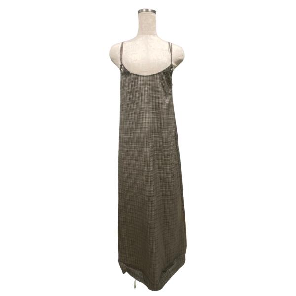 ビューティフルピープル beautiful people「DOUBLE-END tweed check apron dress」【ランク】「中古品・比較的綺麗な商品」【詳細説明】ビューティフルピープルの「DOUBLE-END tweed c...