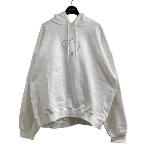 The VirginsHEART Bijou BIG Hoodie ラインストーンプルオーバーパーカー【ランク】「中古品・比較的綺麗な商品」【M/L/U】レディース【表記サイズ】F【詳細サイズ】着丈：約61ｃｍ肩幅：約67ｃｍ袖丈：約55ｃ...