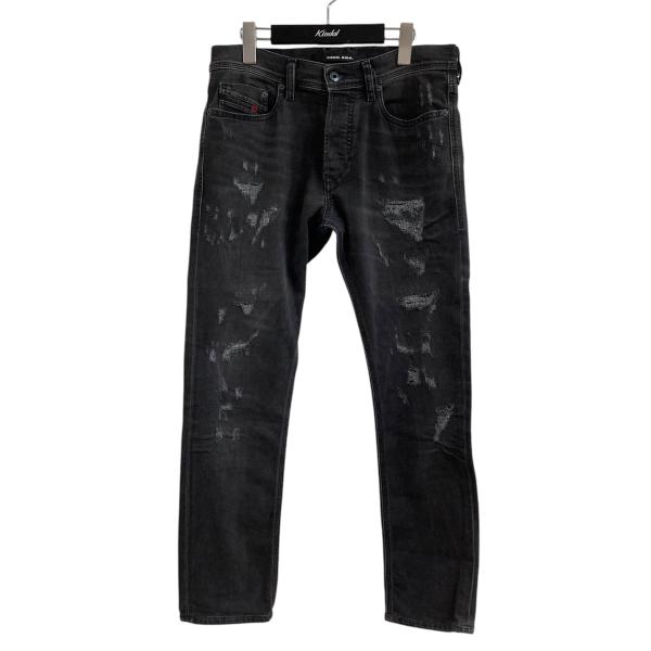 ディーゼル DIESEL×D．N．A．ダメージデニムパンツ【ランク】「中古品・比較的綺麗な商品」【詳細説明】ディーゼルのダメージデニムパンツです。【M/L/U】メンズ【表記サイズ】28【詳細サイズ】ウエスト：約78ｃｍ股上　　：約24ｃｍレ...
