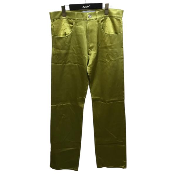 ブルーマーブル BLUEMARBLE「BOOTCUT SATIN PANTS」 フレアパンツ【ランク】「新古品・タグ付きや未使用に近いUSED品」【詳細説明】ブルーマーブルの「BOOTCUT SATIN PANTS」 フレアパンツです。【M...