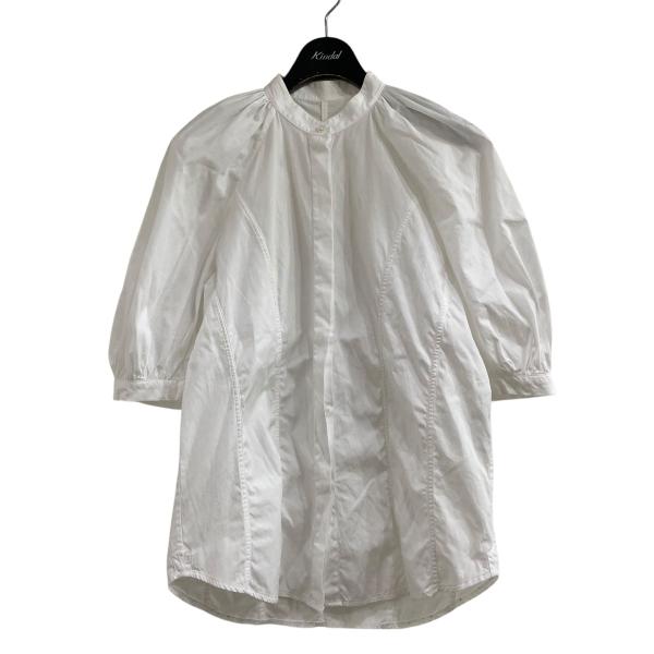 BOURRIENNEハーフスリーブデザインシャツ 1511-343-2155【ランク】「中古品・汚れ、ダメージのある商品」【M/L/U】レディース【表記サイズ】36【詳細サイズ】着丈：約64ｃｍ裄丈：約52ｃｍ身幅：約44ｃｍ裾幅：約45ｃ...