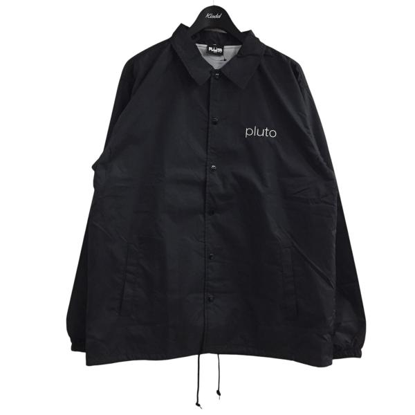 PLUTO×Weberバックプリントコーチジャケット【ランク】「新古品・タグ付きや未使用に近いUSED品」【M/L/U】メンズ【表記サイズ】XL【詳細サイズ】着丈：約75ｃｍ肩幅：約52ｃｍ袖丈：約66ｃｍ身幅：約60ｃｍ裾幅：約61ｃｍ【...