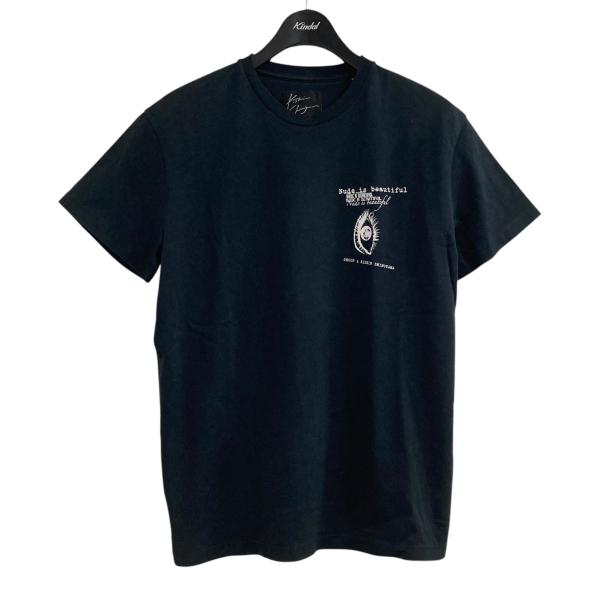 シュープ shoop×KISHIN SHINOYAMAプリントTシャツ【ランク】「中古品・比較的綺麗な商品」【詳細説明】シュープのプリントTシャツです。【M/L/U】メンズ【表記サイズ】S【詳細サイズ】着丈：約67ｃｍ肩幅：約46ｃｍ袖丈：...