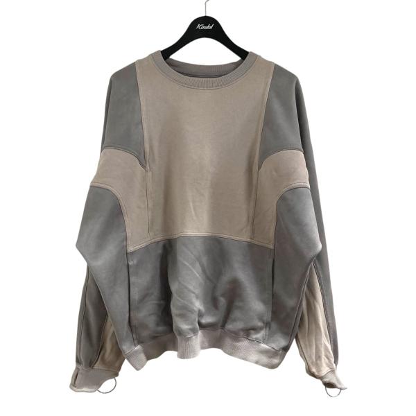 ミーンズワイル meanswhile切替スウェット mw-ct21204 Line Sweat SH【ランク】「中古品・汚れ、ダメージのある商品」【詳細説明】ミーンズワイルの切替スウェット mw-ct21204 Line Sweat SHで...