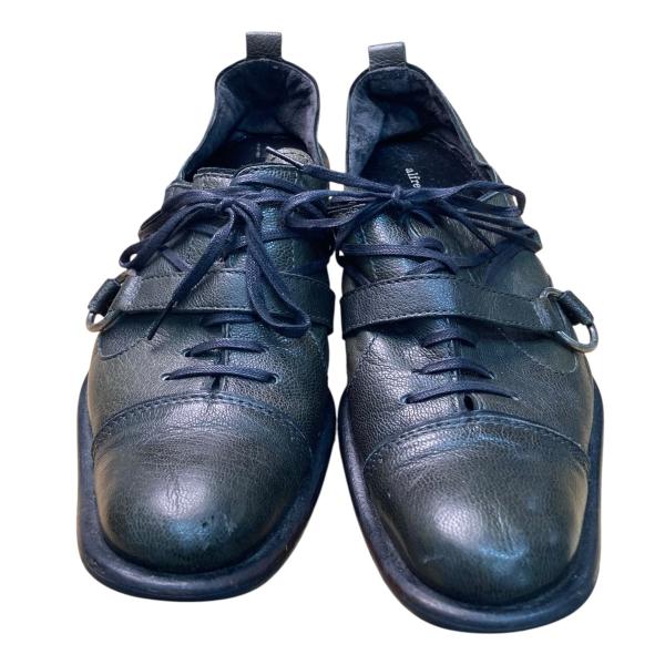 アルフレッド・バニスター alfredo BANNISTERベルトレザーシューズ【ランク】「中古品・汚れ、ダメージのある商品」【詳細説明】アルフレッド・バニスターのベルトレザーシューズです。【M/L/U】メンズ【表記サイズ】42【詳細サイズ...