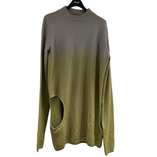 リックオウエンス×モンクレール RICK OWENS×MONCLERグラデーションニット【ランク】「新古品・タグ付きや未使用に近いUSED品」【詳細説明】リックオウエンス×モンクレールのグラデーションニットです。【M/L/U】メンズ【表記サ...