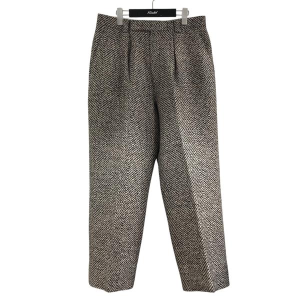 インテリム INTERIMツイードスラックス【ランク】「中古品・比較的綺麗な商品」【詳細説明】インテリムのツイードスラックスです。【M/L/U】メンズ【表記サイズ】4【詳細サイズ】ウエスト：約80ｃｍ股上　　：約37ｃｍレングス：約66ｃｍ...