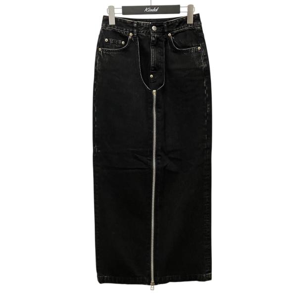 ジョンローレンスサリバン JOHN LAWRENCE SULLIVANウォッシュド デニム フロントジップ ロングスカート 2D018-0622-37【ランク】「中古品・比較的綺麗な商品」【詳細説明】ジョンローレンスサリバンのウォッシュド ...