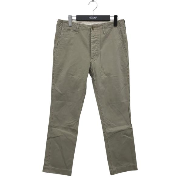 ビズビム VISVIMチノパン 0114205008008【ランク】「中古品・比較的綺麗な商品」【詳細説明】ビズビムのチノパン 0114205008008です。【M/L/U】メンズ【表記サイズ】1【詳細サイズ】ウエスト：約76ｃｍ股上　　：...