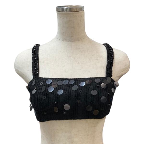 フェティコ FETICO23AW  「SPANGLE ANGOLA WOOL KNIT BRA」 スパンコールニットブラ FTC234-0701【ランク】「中古品・比較的綺麗な商品」【詳細説明】フェティコの23AW  「SPANGLE AN...