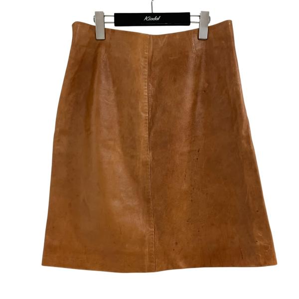 セリーヌ CELINEPhoebe Philo シープスキンレザースカート 2369／1058【ランク】「中古品・汚れ、ダメージのある商品」【詳細説明】セリーヌのPhoebe Philo シープスキンレザースカート 2369／1058です。...