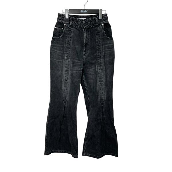 ミューラル MURRALフレアデニムパンツ MU22SD-1201【ランク】「中古品・比較的綺麗な商品」【詳細説明】ミューラルのフレアデニムパンツ MU22SD-1201です。【M/L/U】レディース【表記サイズ】2【詳細サイズ】ウエスト：...