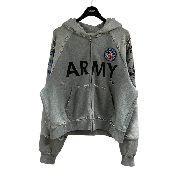 プロトコル インデックス PROTOCOL INDEXARMYジップアップパーカー【ランク】「中古品・汚れ、ダメージのある商品」【詳細説明】プロトコル インデックスのARMYジップアップパーカーです。【M/L/U】メンズ【表記サイズ】1【詳...