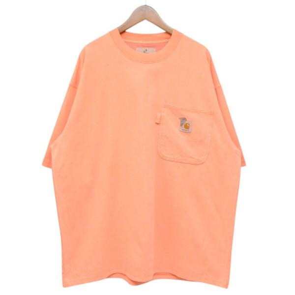カーハート CarHartt×INVINCIBLE2024AW　S S PIGMENT DYED T-SHIRT　ピグメントダイオーバーサイズＴシャツ　A242063【ランク】「中古品・比較的綺麗な商品」【詳細説明】カーハートの2024AW...