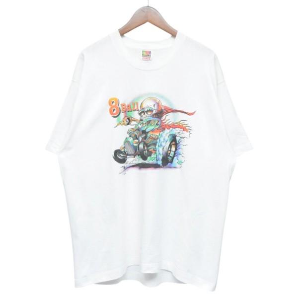 スタンリーマウス Stanley Mouse1990s　8Ball スカルプリントTシャツ　VINTAGE【ランク】「中古品・比較的綺麗な商品」【詳細説明】スタンリーマウスの1990s　8Ball スカルプリントTシャツ　VINTAGEです...