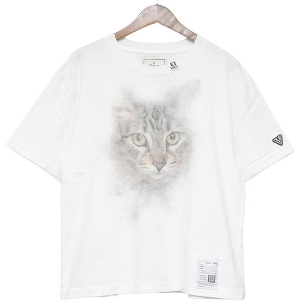 メゾンミハラヤスヒロ Maison MIHARA YASUHIROCAT PRINTED TEE　キャットプリントクロップドTシャツ　ショート丈Tシャツ　K15TS771【ランク】「中古品・比較的綺麗な商品」【詳細説明】メゾンミハラヤスヒロ...