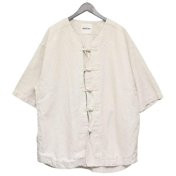 イサムカタヤマバックラッシュ ISAMU KATAYAMA BACKLASHコットンリネンオーバーサイズチャイナシャツ　1933-02【ランク】「中古品・比較的綺麗な商品」【詳細説明】イサムカタヤマバックラッシュのコットンリネンオーバーサイ...