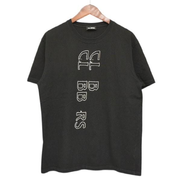 ラフシモンズ RAF SIMONS2019SS　Clubbers Print T Shirt　プリントTシャツ　191．112【ランク】「中古品・比較的綺麗な商品」【詳細説明】ラフシモンズの2019SS　Clubbers Print T S...
