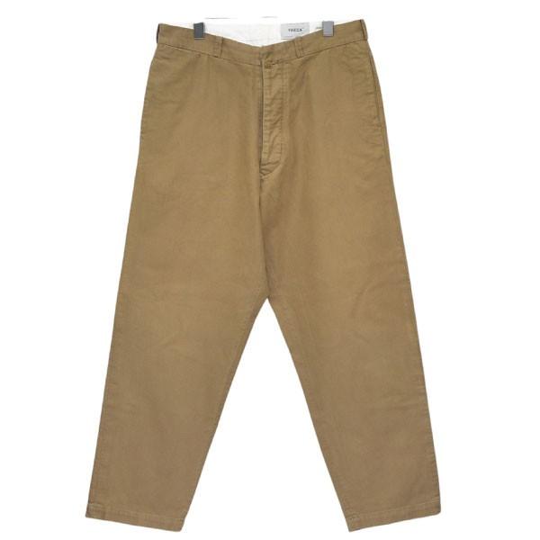 ヤエカ YAECACHINO CLOTH PANTS WIDE TAPERED　ワイドテーパードチノパン　パンツ　10643【ランク】「中古品・比較的綺麗な商品」【詳細説明】ヤエカのCHINO CLOTH PANTS WIDE TAPERE...