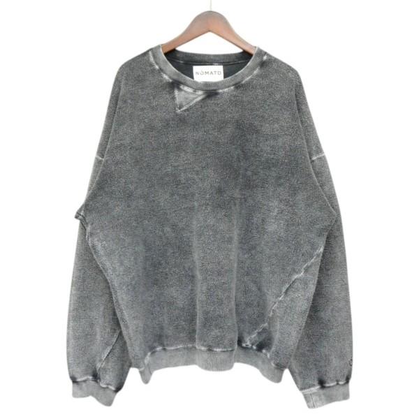 ノーマティーディー NOMA t．d．2024AW　Hand Dyed Twist Sweat　ハンドダイツイストスウェット　N38-CS01【ランク】「中古品・比較的綺麗な商品」【詳細説明】ノーマティーディーの2024AW　Hand Dy...