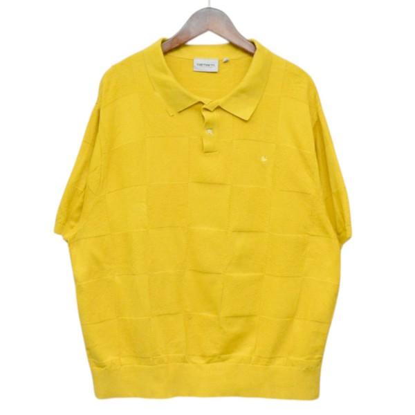 カーハート CarHartt2022SS　S S PAXTON KNIT POLO　ポロシャツ　半袖シャツ【ランク】「中古品・比較的綺麗な商品」【詳細説明】カーハートの2022SS　S S PAXTON KNIT POLO　ポロシャツ　半袖...