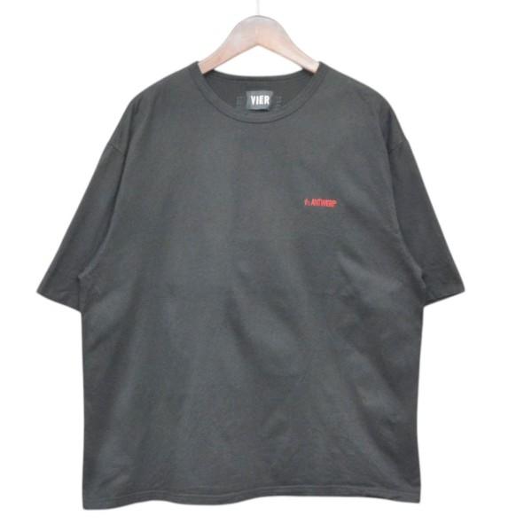 ティーエイチプロダクツ×アントワープ th products×VIER ANTWERPVIER T-Shirt　プリントTシャツ　2001-VT02-M122【ランク】「中古品・比較的綺麗な商品」【詳細説明】ティーエイチプロダクツ×アントワ...