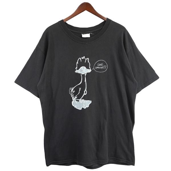 グッドイナフ GOOD ENOUGHOld オールド  Archive アーカイブ Vintage ヴィンテージ GOOD ENOUGH UK ユーケー ダック ロゴ アヒル Tシャツ【ランク】「中古品・汚れ、ダメージのある商品」【詳細説明...