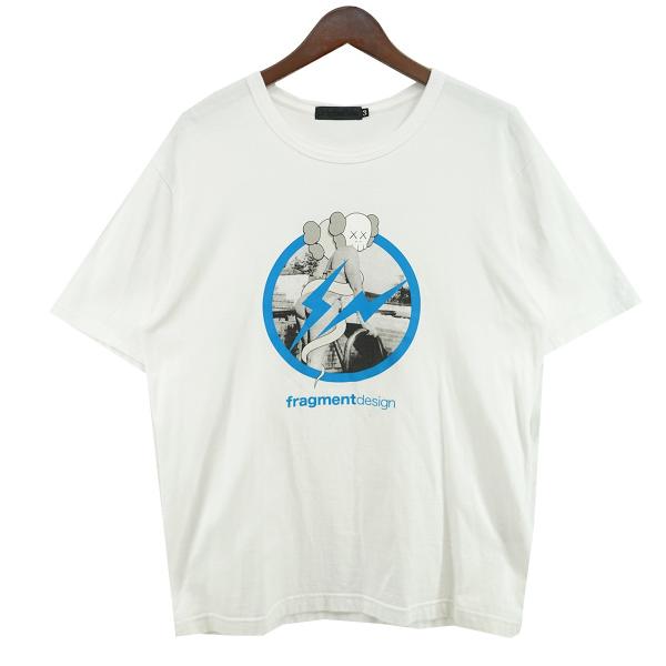 オリジナルフェイク×フラグメントデザイン Original Fake×FRAGMENT DESIGNKAWS カウズ コラボ ロゴ Tシャツ【ランク】「中古品・汚れ、ダメージのある商品」【詳細説明】オリジナルフェイク×フラグメントデザインの...
