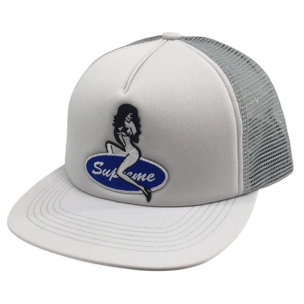 シュプリーム Supreme23AW Pin Up Mesh Back 5-Panel ロゴ ピンナップ ガール パッチ メッシュ スナップバック ファイブパネル キャップ 帽子【ランク】「中古品・比較的綺麗な商品」【詳細説明】シュプリーム...