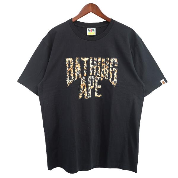アベイシングエイプ A BATHING APE25SS WILD LEOPARD PATTERN NYC LOGO TEE ワイルド レオパード ロゴ BAPE Tシャツ【ランク】「新古品・タグ付きや未使用に近いUSED品」【詳細説明】アベ...
