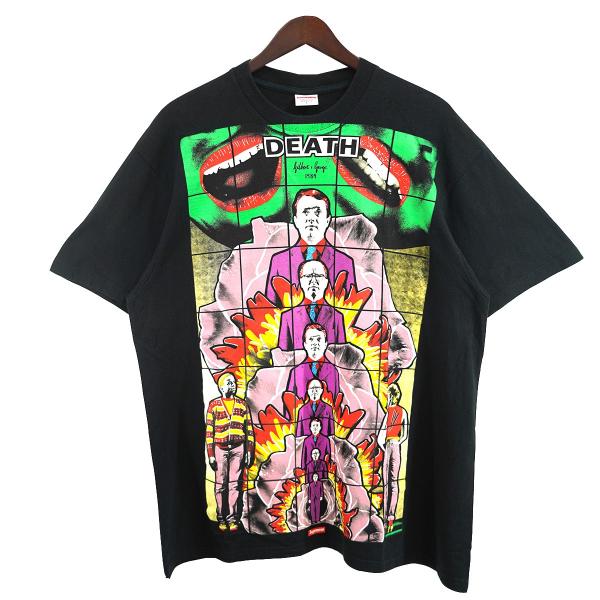 シュプリーム Supreme19SS Gilbert ＆ George Supreme DEATH Tee ロゴ ギルバートアンドジョージ デス Tシャツ【ランク】「中古品・比較的綺麗な商品」【詳細説明】シュプリームの19SS Gilber...