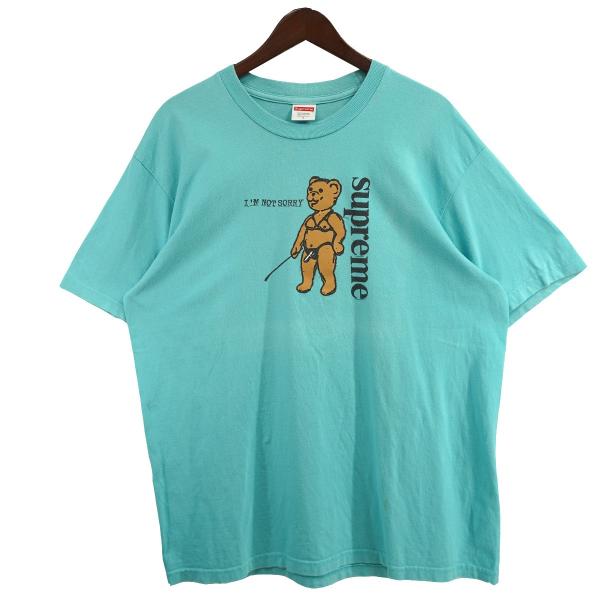 シュプリーム Supreme21SS Not Sorry Tee ノット ソーリー ベアー Tシャツ【ランク】「中古品・汚れ、ダメージのある商品」【詳細説明】シュプリームの21SS Not Sorry Tee ノット ソーリー ベアー Tシ...