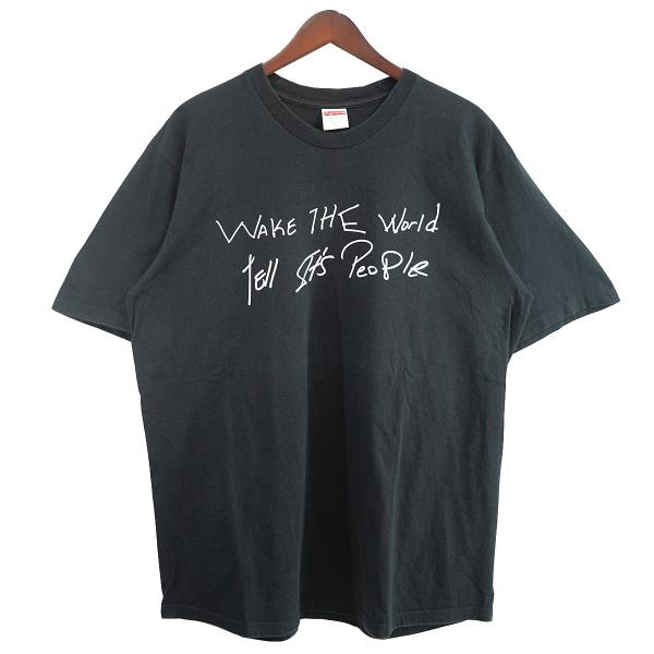 シュプリーム Supreme19SS Buju Banton Wake The World Tee ロゴ ブジュバントン ウェイク ザ ワールド Tシャツ【ランク】「中古品・比較的綺麗な商品」【詳細説明】シュプリームの19SS Buju B...