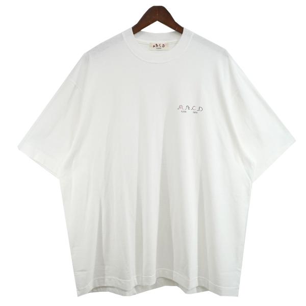 エービーシーディー フルール ABCD FLEURS24AW ABCD FLEURS logo by Vincent Tsang S／S T ヴィンセント・ツァン ロゴ Tシャツ【ランク】「新古品・タグ付きや未使用に近いUSED品」【詳細説...