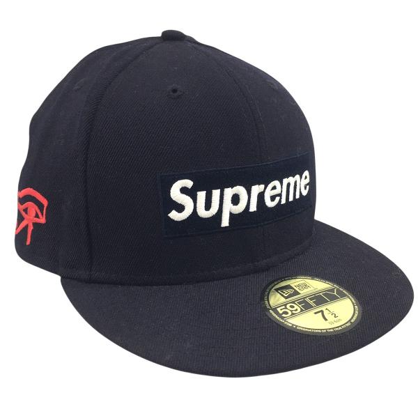 シュプリーム×ニューエラ Supreme×New Era11SS Eyes of Horus Box logo New Era ホルスアイ ボックスロゴ ニューエラ キャップ 帽子【ランク】「中古品・比較的綺麗な商品」【詳細説明】シュプリー...