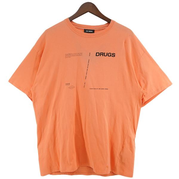 ラフシモンズ RAF SIMONS18AW Drugs Tee  ドラッグス 半袖Tシャツ【ランク】「中古品・汚れ、ダメージのある商品」【詳細説明】ラフシモンズの18AW Drugs Tee  ドラッグス 半袖Tシャツです。【M/L/U】メ...
