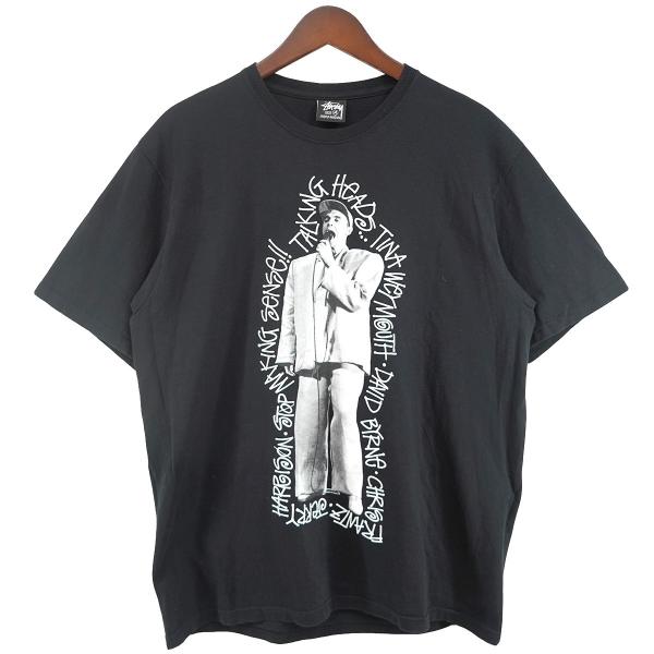 ステューシー stussy23AW Talking Heads Stop Making Sense Tee トーキング ヘッズ ストップ メイキング センス デヴィッド バーン ビッグスーツ ショーンフォント ロゴ Tシャツ【ランク】「中古...