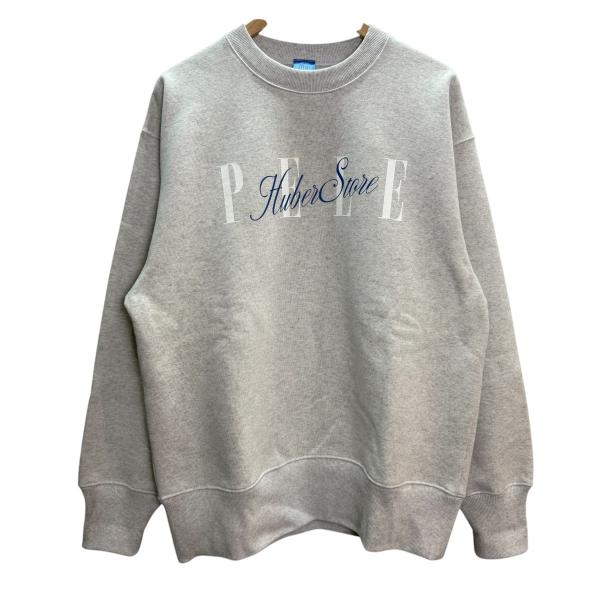 ヒューバーストア HUBERSTORE25SS／ PELE Crewneck Sweatshirt クルーネックスウェット【ランク】「中古品・比較的綺麗な商品」【詳細説明】ヒューバーストアの25SS／ PELE Crewneck Sweat...