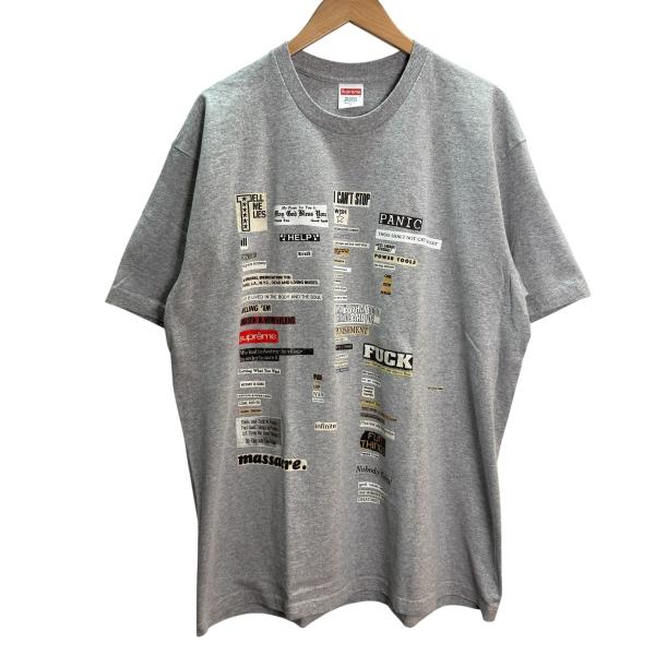 シュプリーム Supreme18AW Cutouts Tee カットアウトTシャツ【ランク】「中古品・比較的綺麗な商品」【詳細説明】シュプリームの18AW Cutouts Tee カットアウトTシャツです。【M/L/U】メンズ【表記サイズ】...