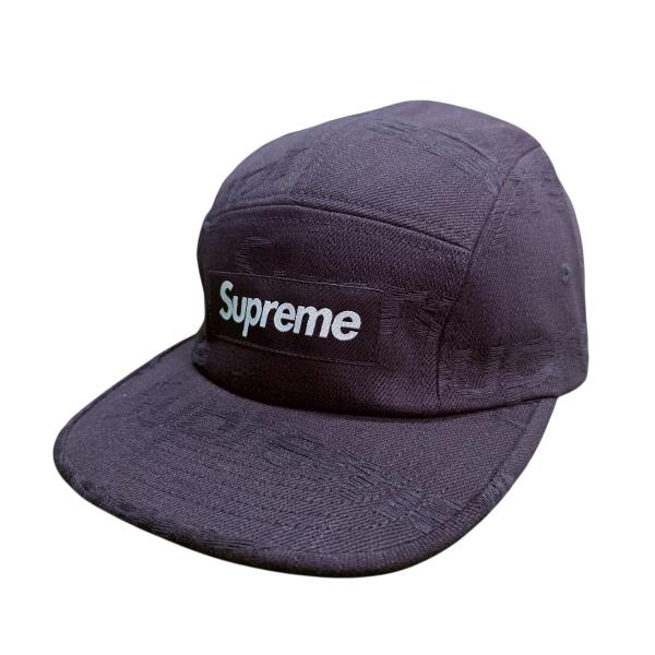 シュプリーム Supreme25AW／ Jacquard Logos Denim Camp Cap ／ジャカード ロゴ デニム キャンプ キャップ【ランク】「新古品・タグ付きや未使用に近いUSED品」【詳細説明】シュプリームの25AW／ J...