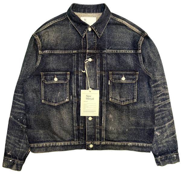 ニューマニュアル New Manual26SS／ #006 2ND T-BACK JACKET ／セカンドTバックデニムジャケット ／2026SSJK-YY-0003【ランク】「新古品・タグ付きや未使用に近いUSED品」【詳細説明】ニューマ...