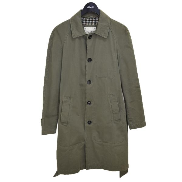 パルト PALTOBARTOLOMEO COT バルカラーラグランスリーブ ベルテッドコート【ランク】「中古品・汚れ、ダメージのある商品」【詳細説明】パルトのBARTOLOMEO COT バルカラーラグランスリーブ ベルテッドコートです。【...